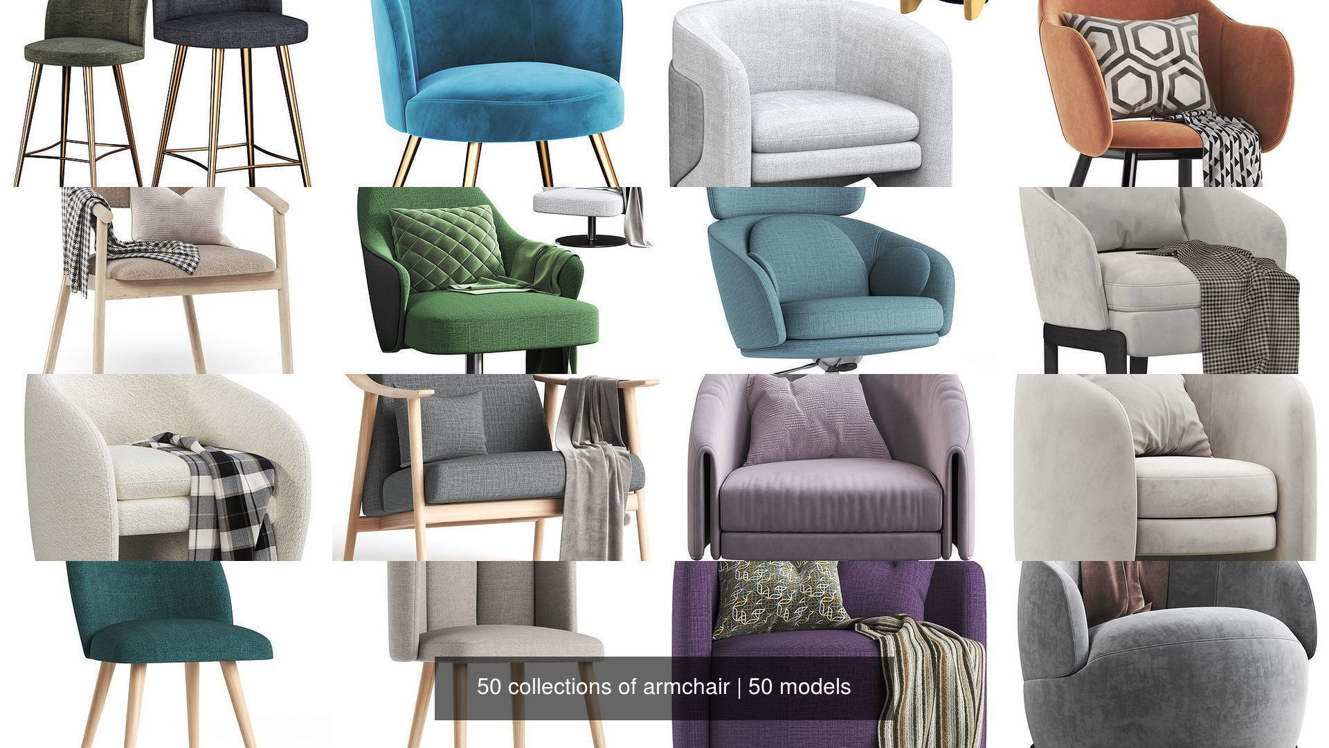 50 collections of armchair | CGTrader