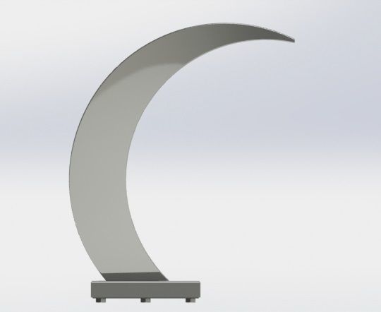 CHROME POOL WATERFALL 3D model | CGTrader