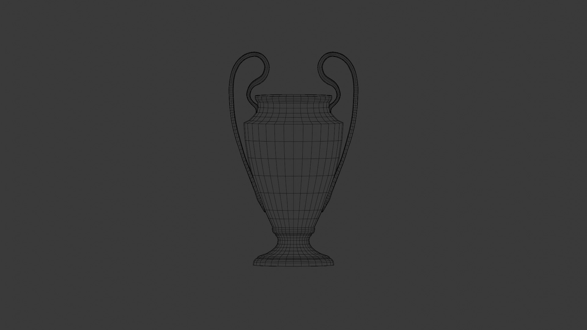 UEFA Champions League Trophy 3D model | CGTrader