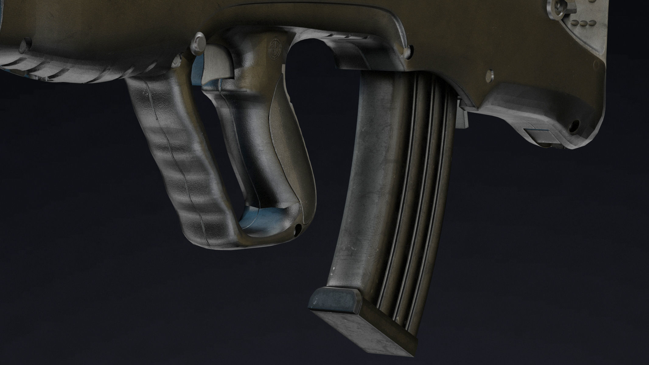 3D model Vektor CR-21 Low Poly Realistic VR / AR / low-poly | CGTrader