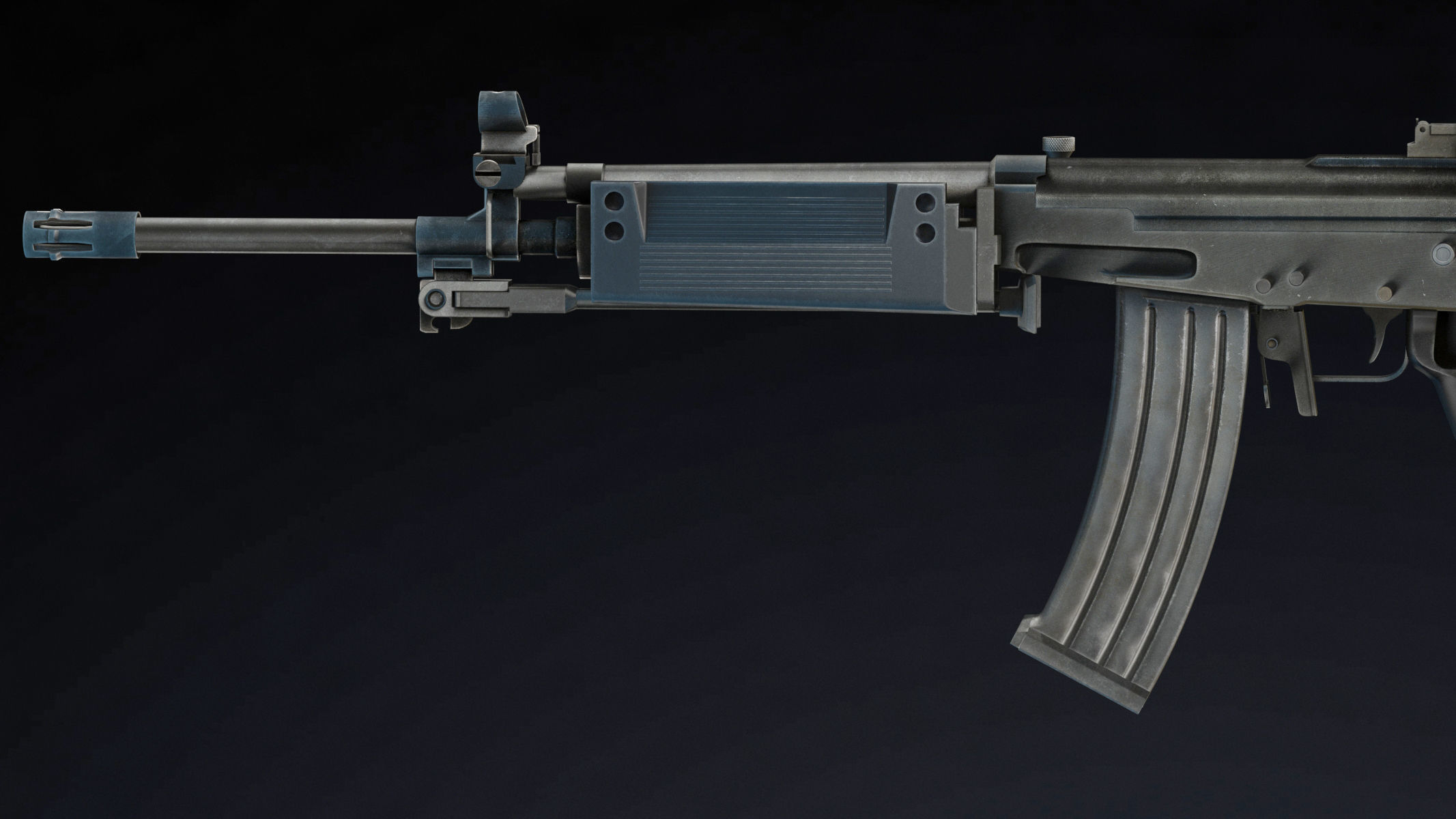 3D model Vektor R4 Low Poly Realistic VR / AR / low-poly | CGTrader