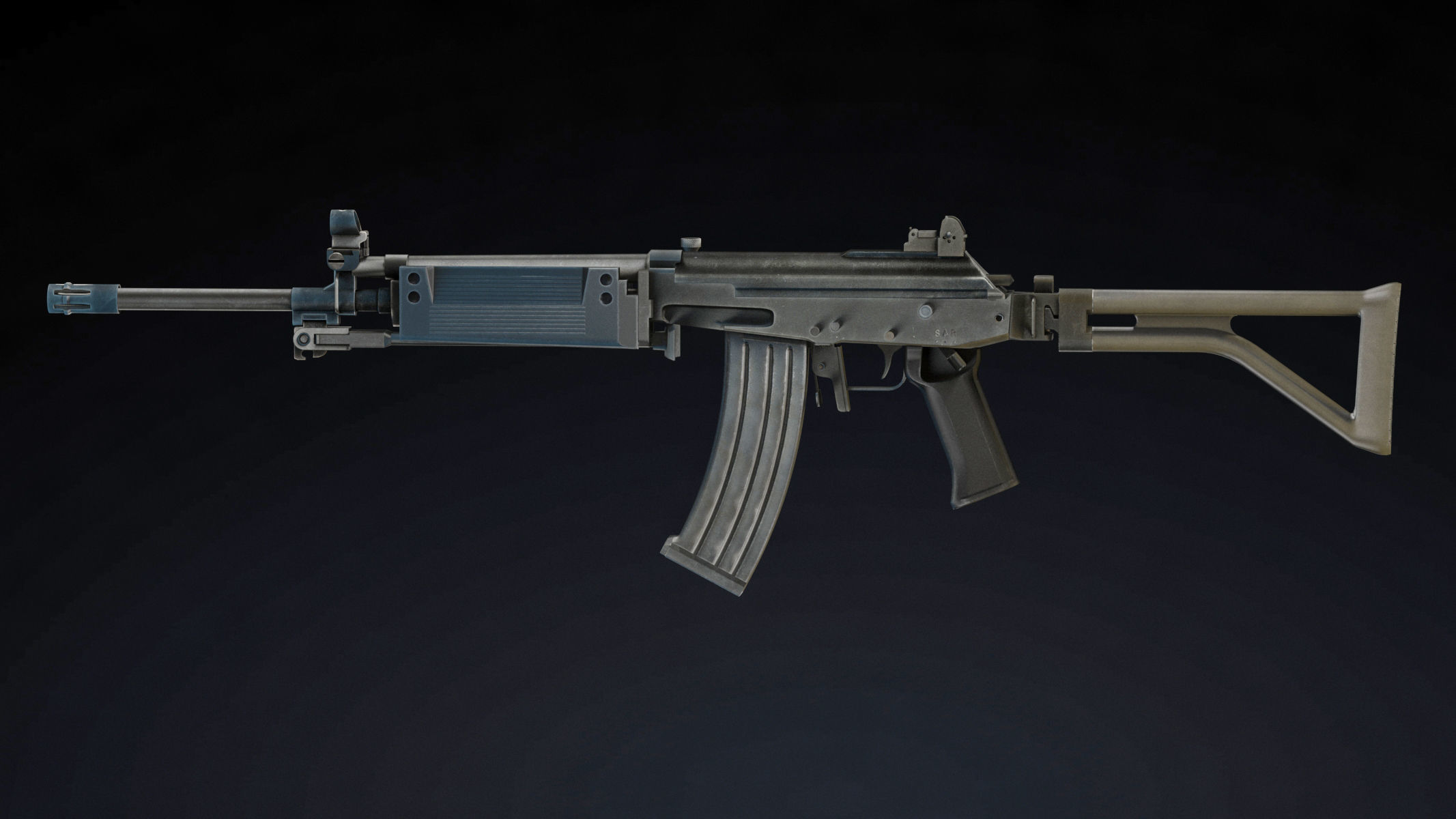 3D model Vektor R4 Low Poly Realistic VR / AR / low-poly | CGTrader