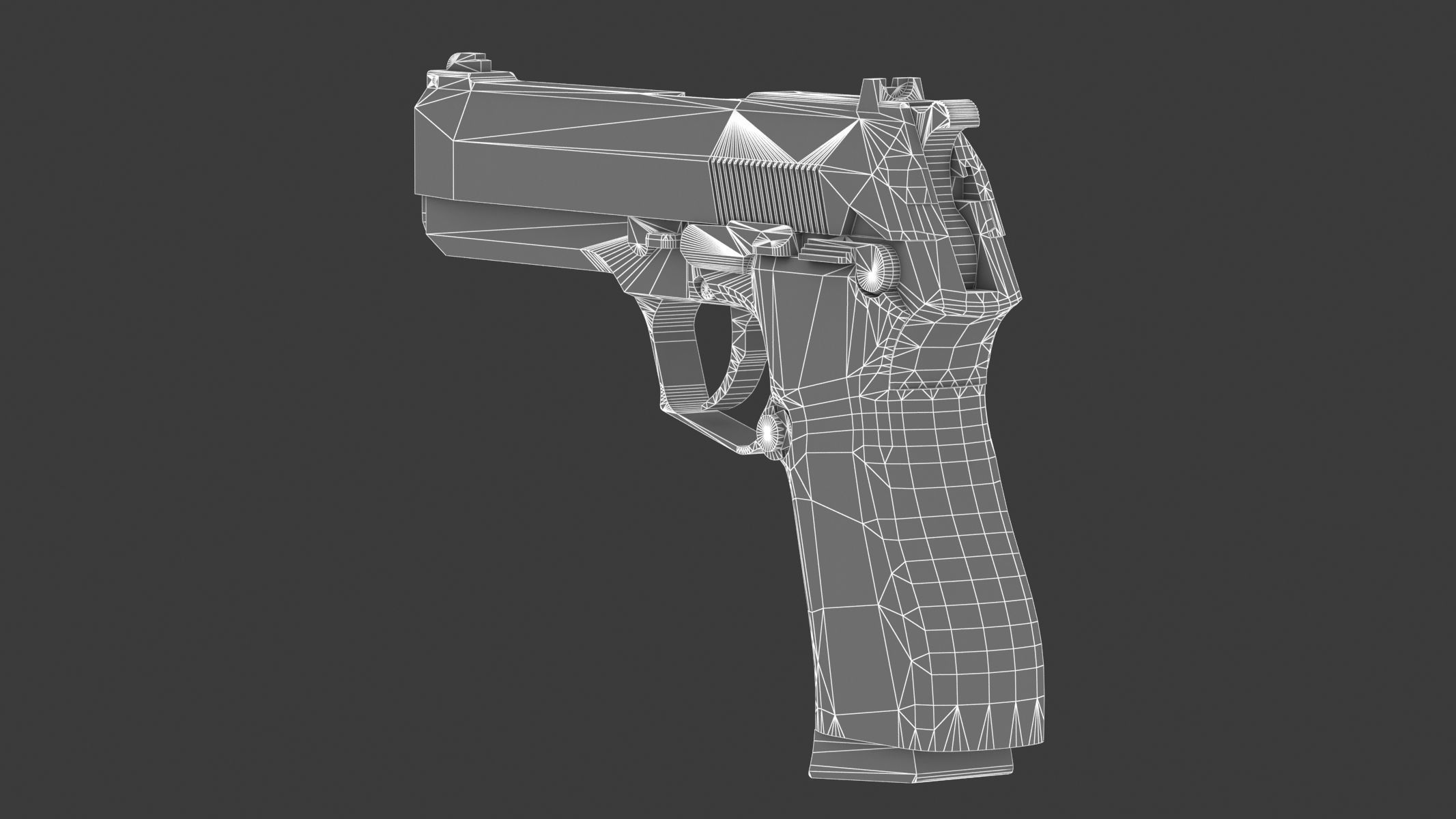3D model Vektor SP1 Low Poly Realistic VR / AR / low-poly | CGTrader
