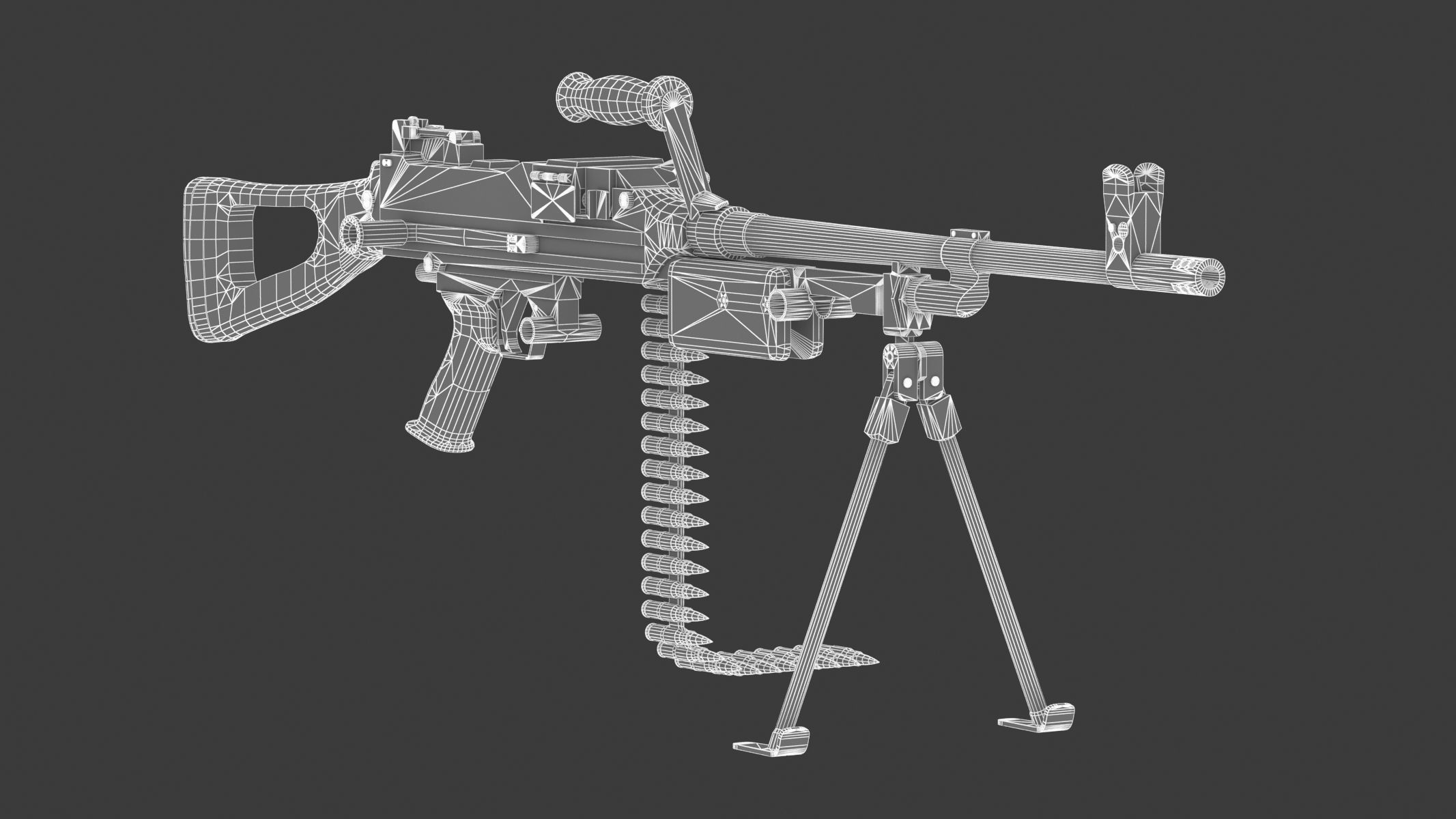 3D model Vektor SS-77 Low Poly Realistic VR / AR / low-poly | CGTrader