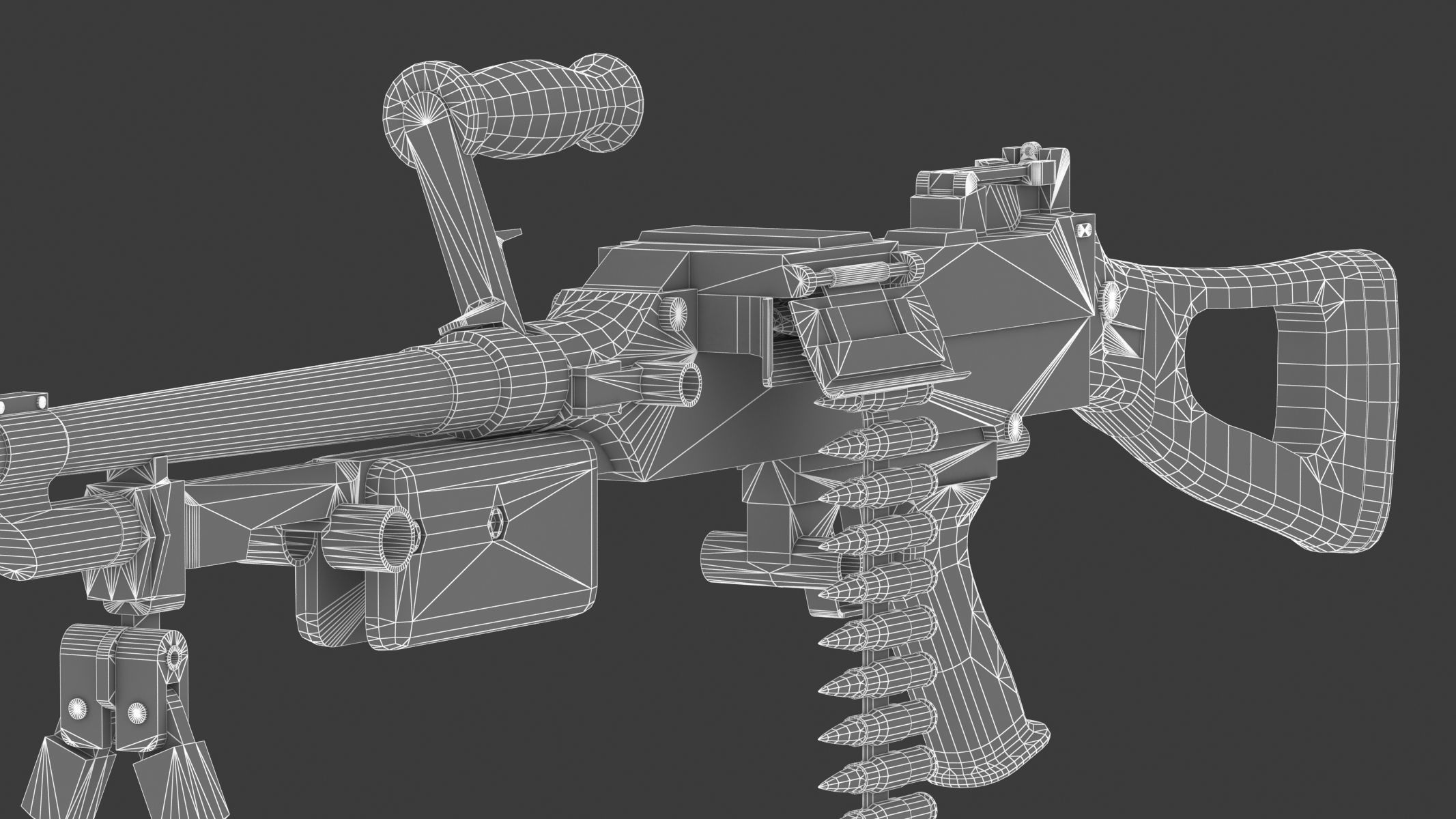 3D model Vektor SS-77 Low Poly Realistic VR / AR / low-poly | CGTrader