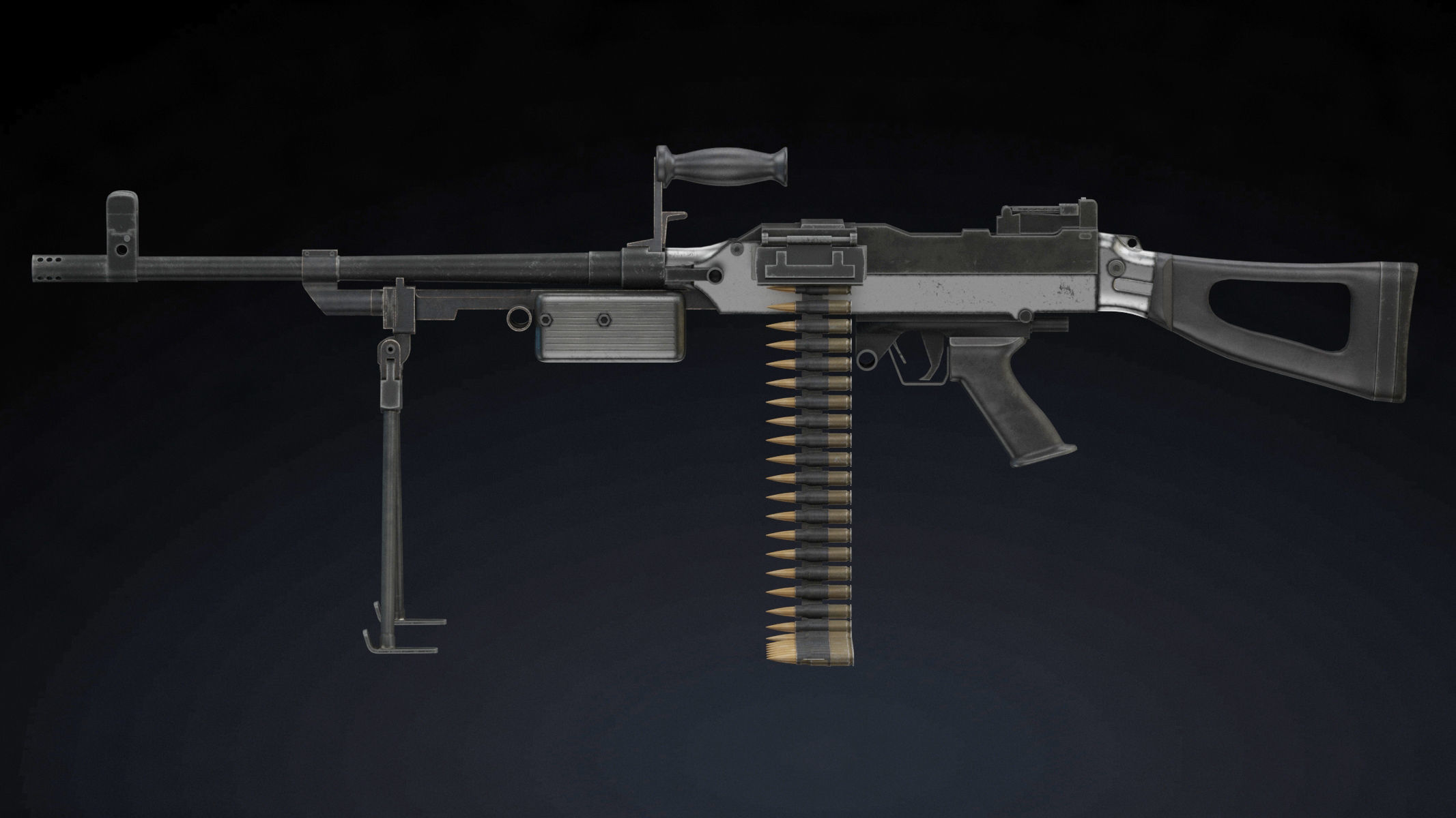 3D model Vektor SS-77 Low Poly Realistic VR / AR / low-poly | CGTrader