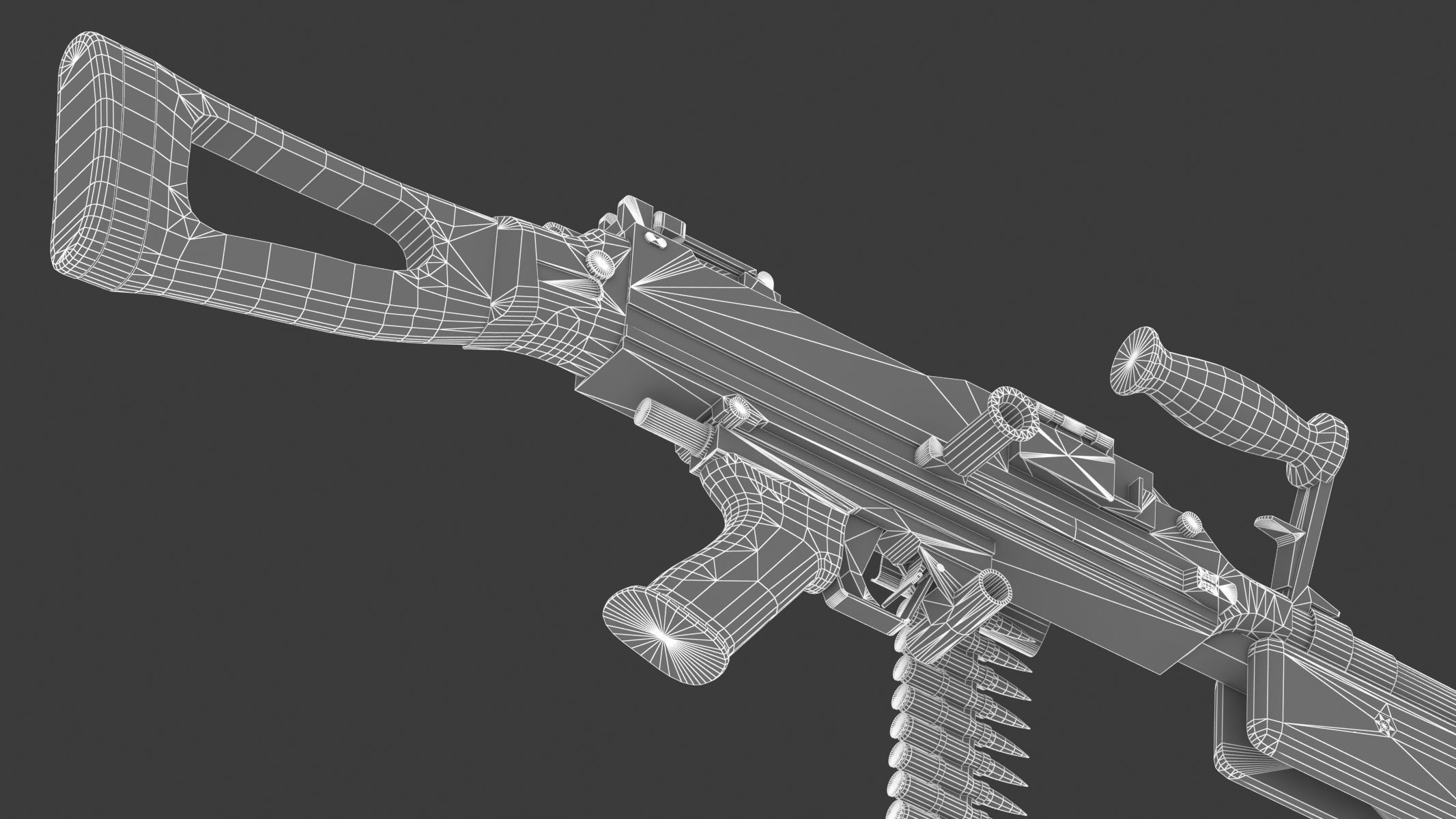 3D model Vektor SS-77 Low Poly Realistic VR / AR / low-poly | CGTrader