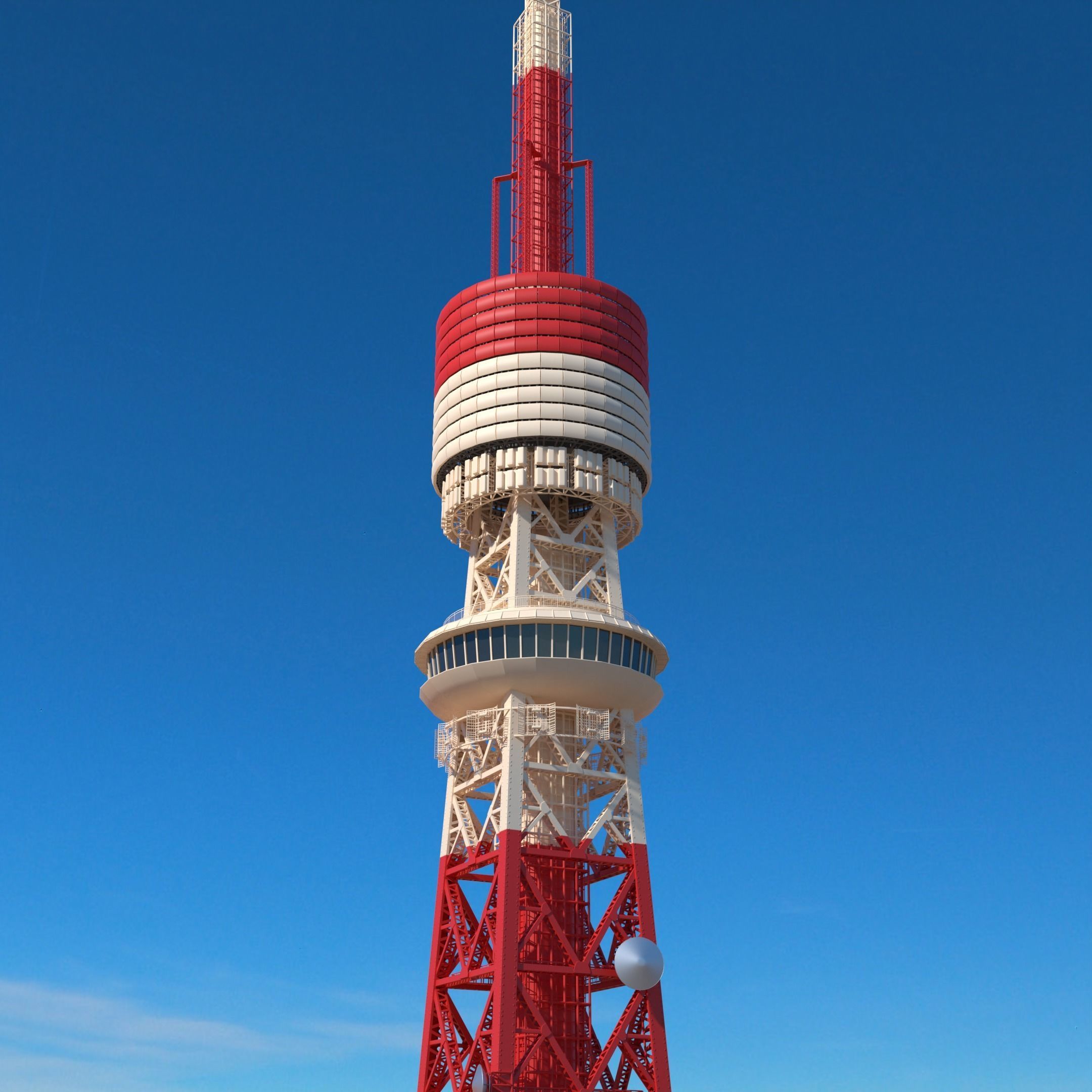 Tokyo Tower 3D model | CGTrader