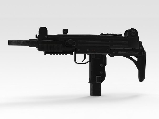 Machine Gun 3D model | CGTrader