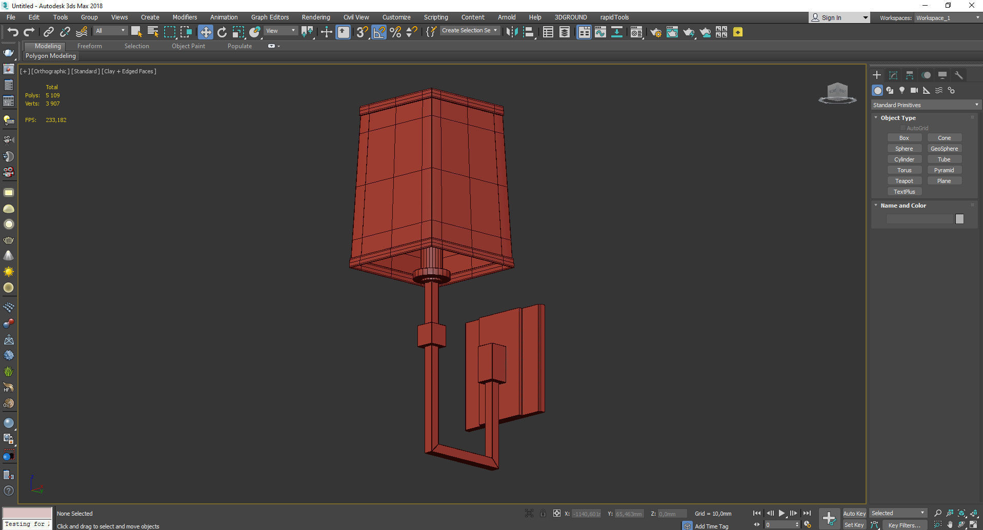 3D model Hudson Valley Fletcher Wall Sconce VR / AR / low-poly | CGTrader