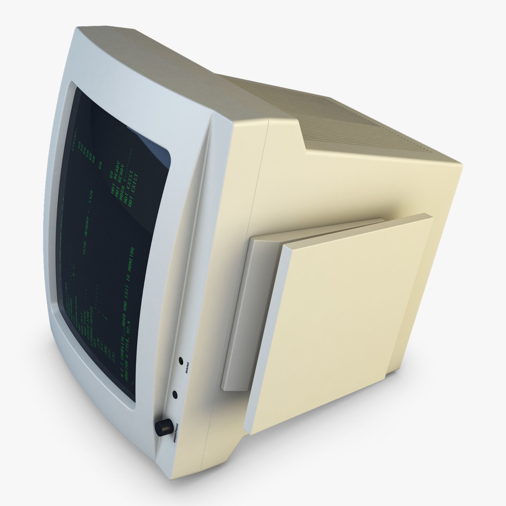 Retro Monitor Collection volume 1 3D model | CGTrader