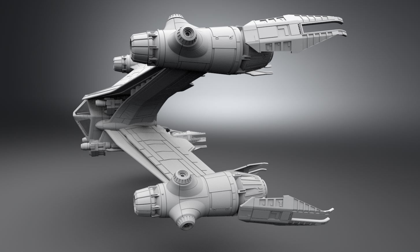 Babylon 5 Starfury Scale model 3D model 3D printable | CGTrader