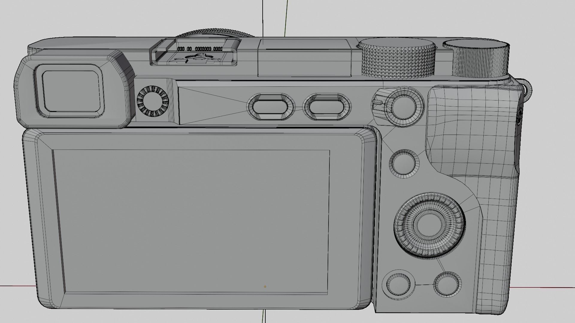 Sony mirrorless a6400 3D model | CGTrader