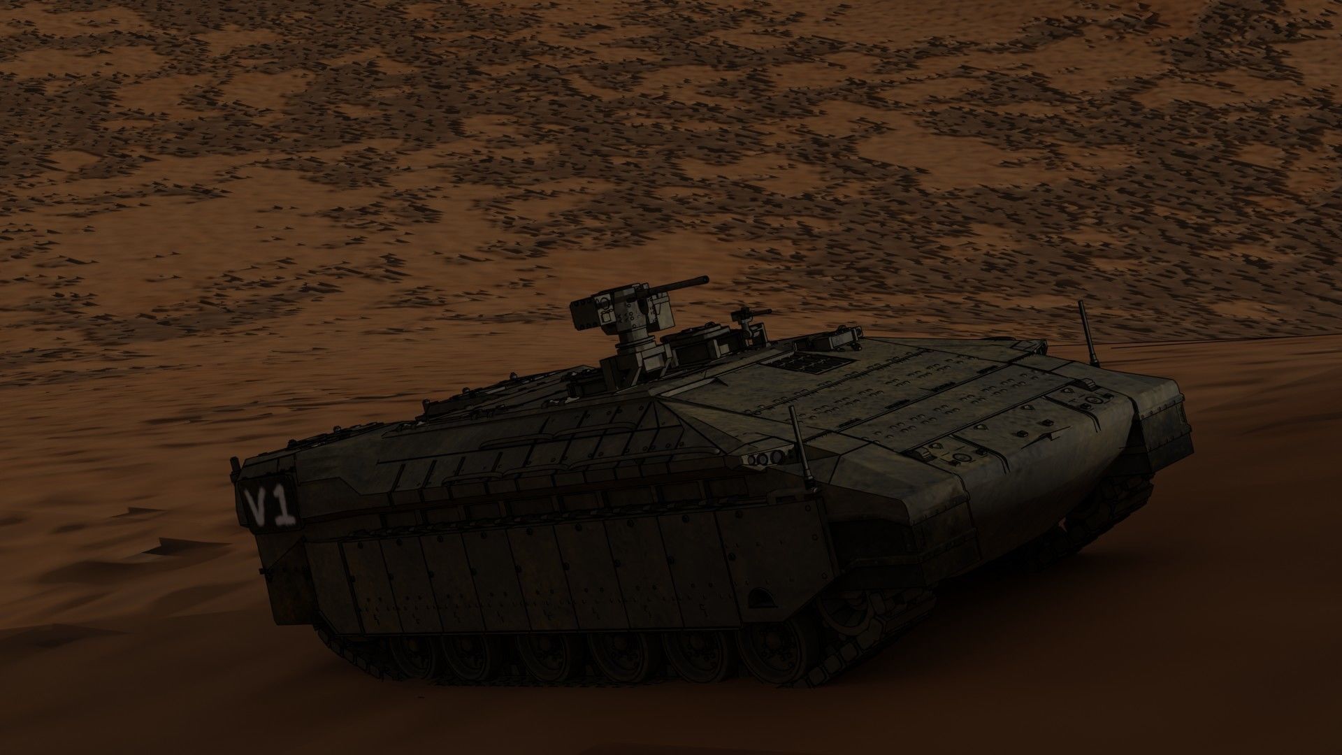IDF Nammer APC with Trophy APS 3D model | CGTrader