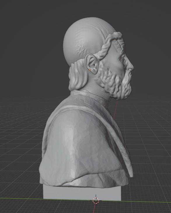 Ptolemy bust 3D model 3D printable | CGTrader