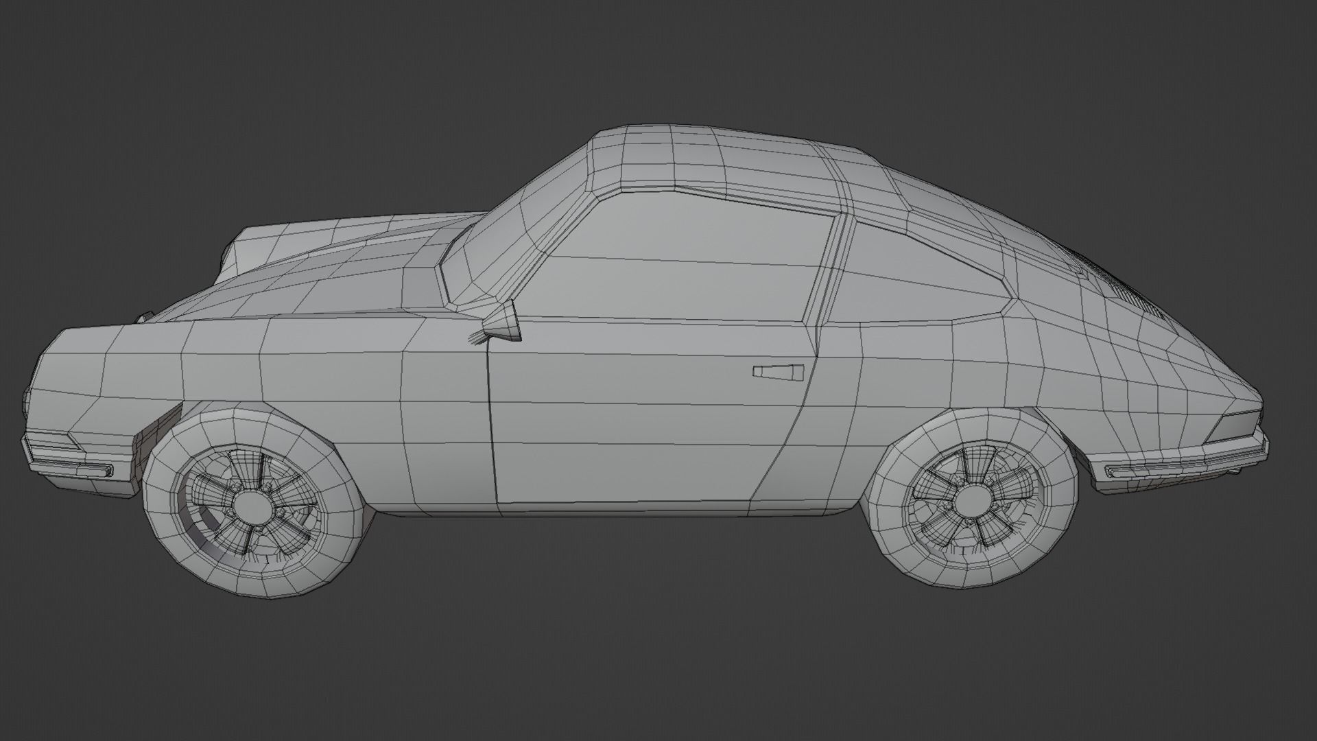Porsche 911 1969 low poly free VR / AR / low-poly 3D model | CGTrader