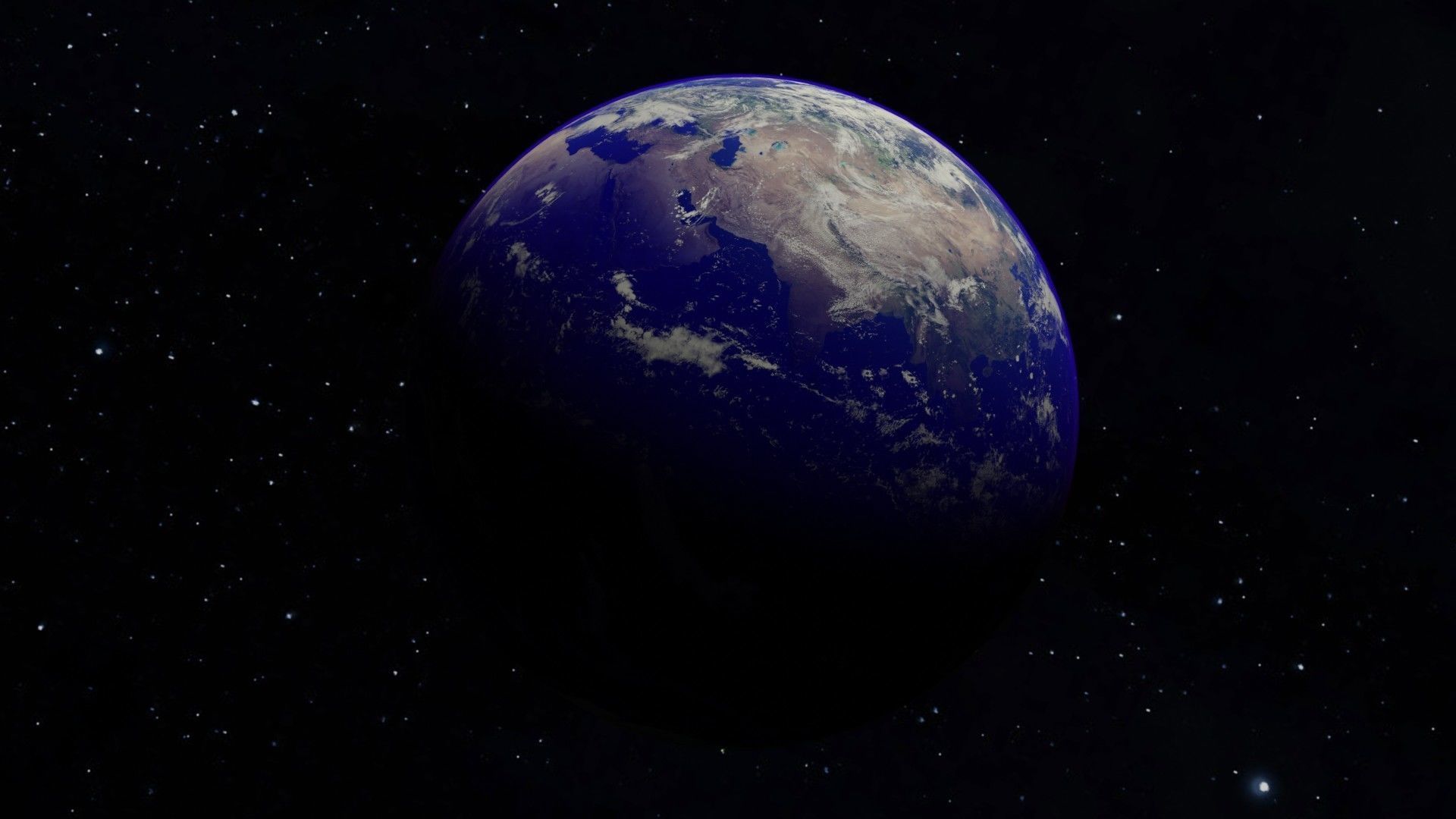 Alpha Earth planet 3D model animated | CGTrader