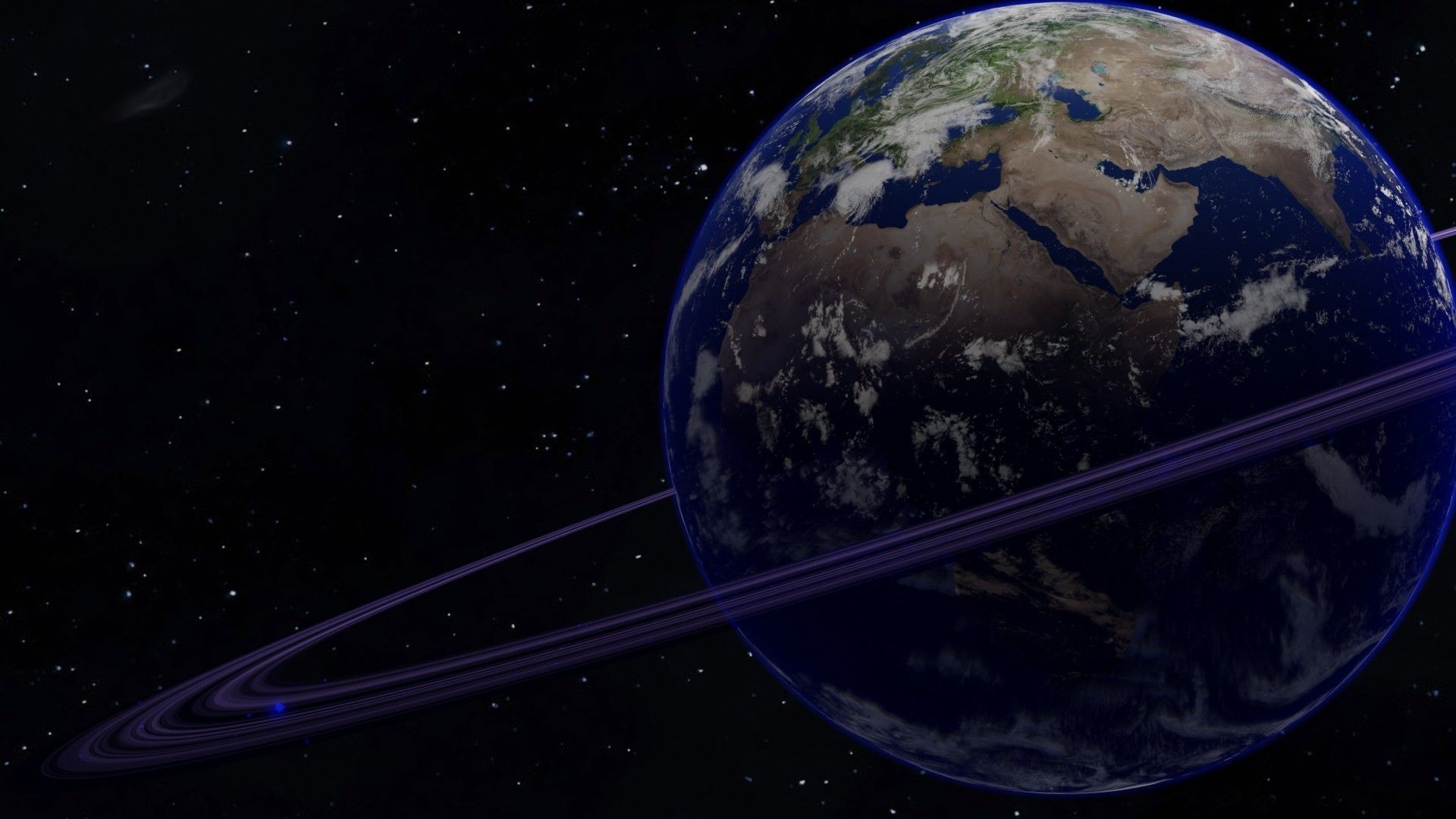 Alpha Earth planet 3D model animated | CGTrader
