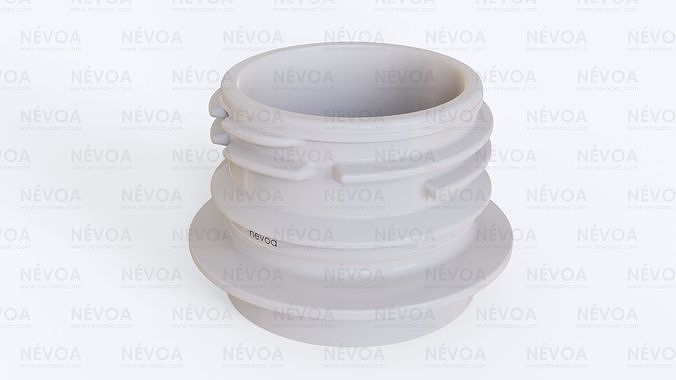 Neck finish - PCO 1881 - voluntary standard 28 mm CSD finish 3D model ...