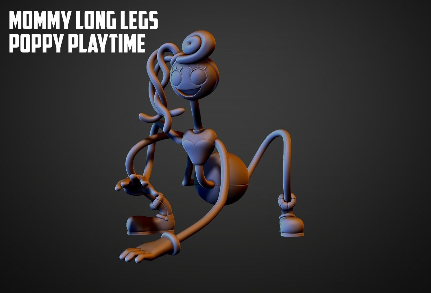 MOMMY LONG LEGS 3D model 3D printable | CGTrader