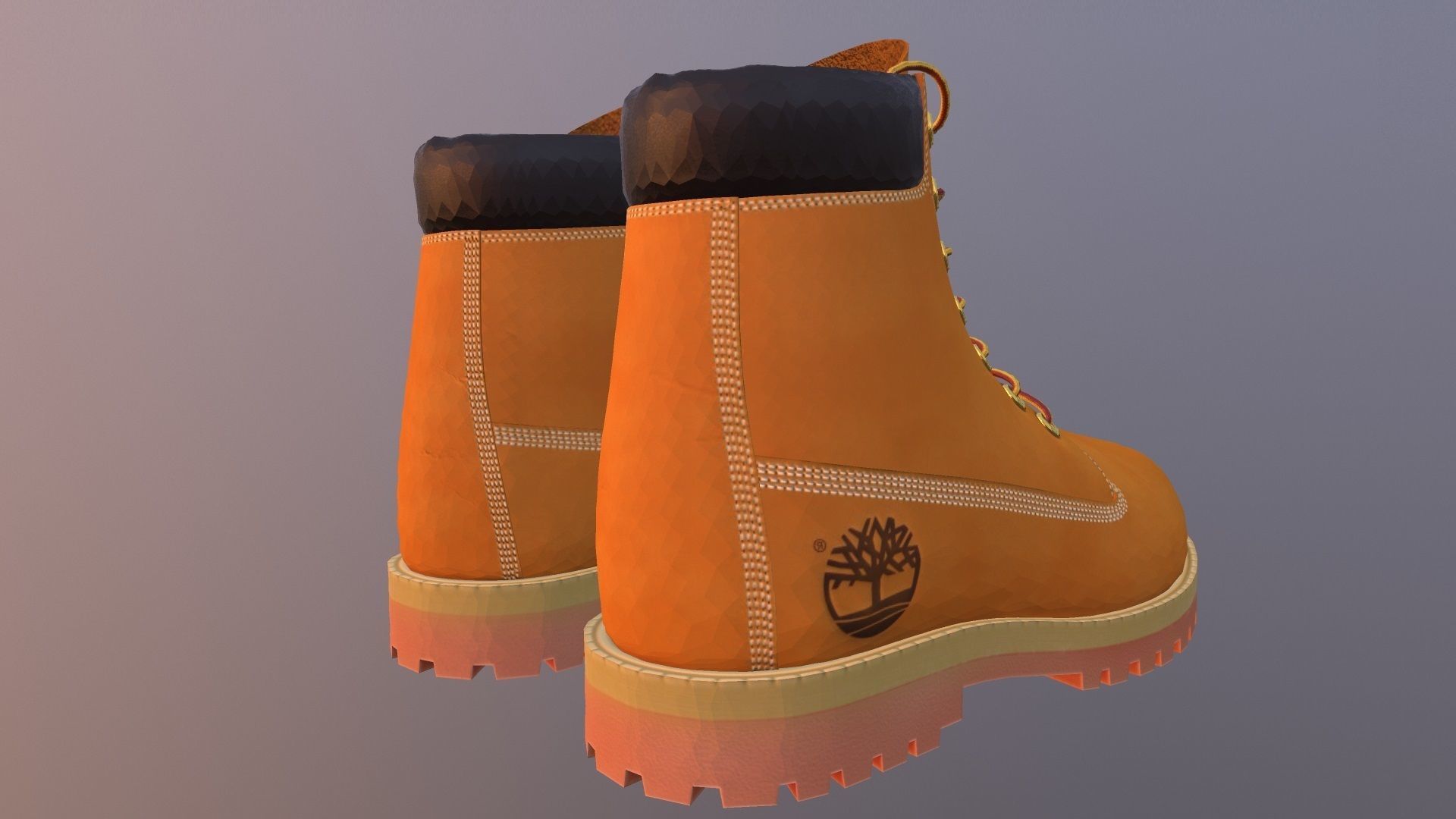 3D model TIMBERLAND SHOES PBR VR / AR / low-poly | CGTrader
