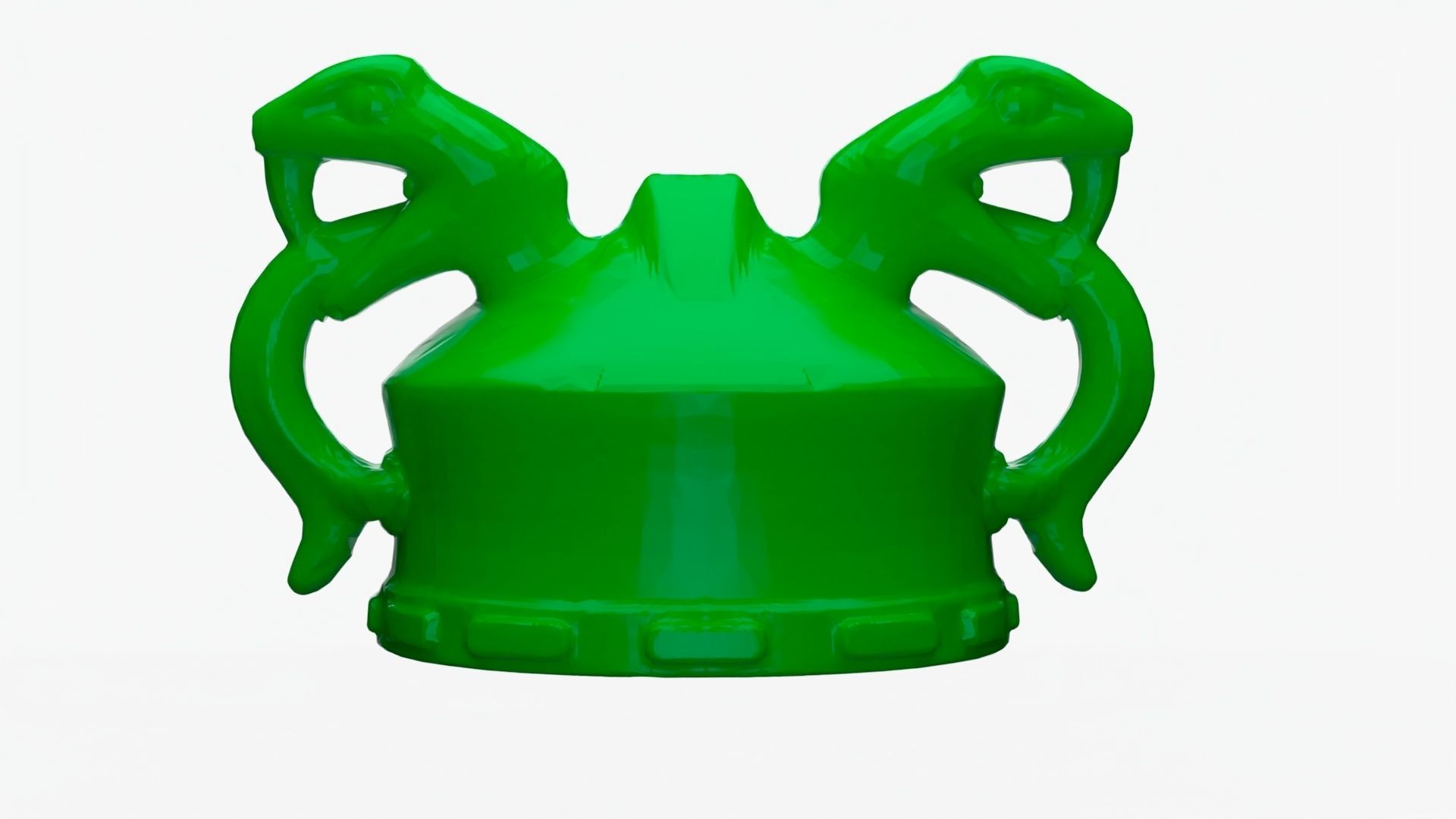 lego brick snake helmet 3D model | CGTrader