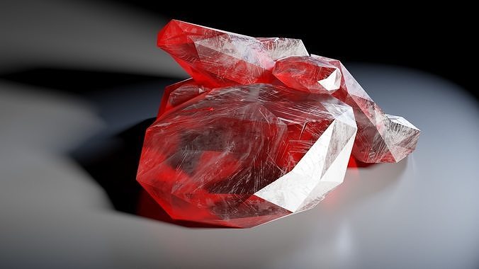 3D model Red Ruby VR / AR / low-poly | CGTrader