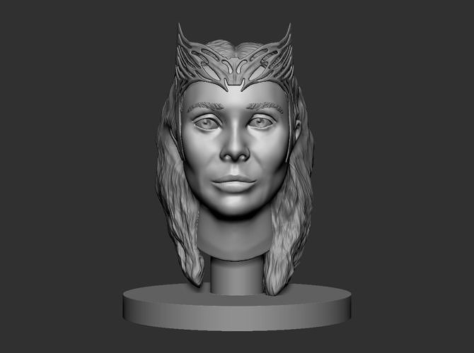 3D model Wanda Effigy VR / AR / low-poly | CGTrader