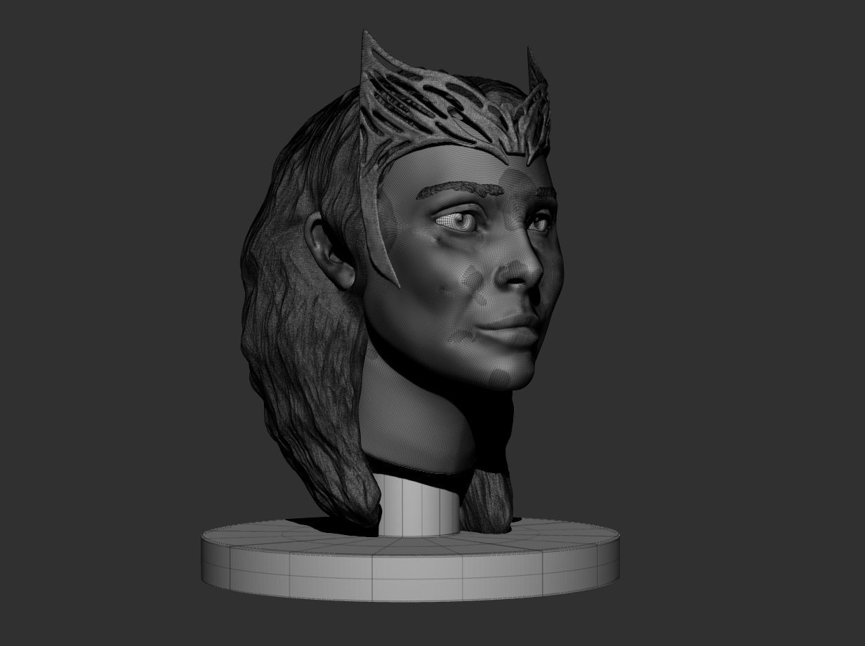 3D model Wanda Effigy VR / AR / low-poly | CGTrader