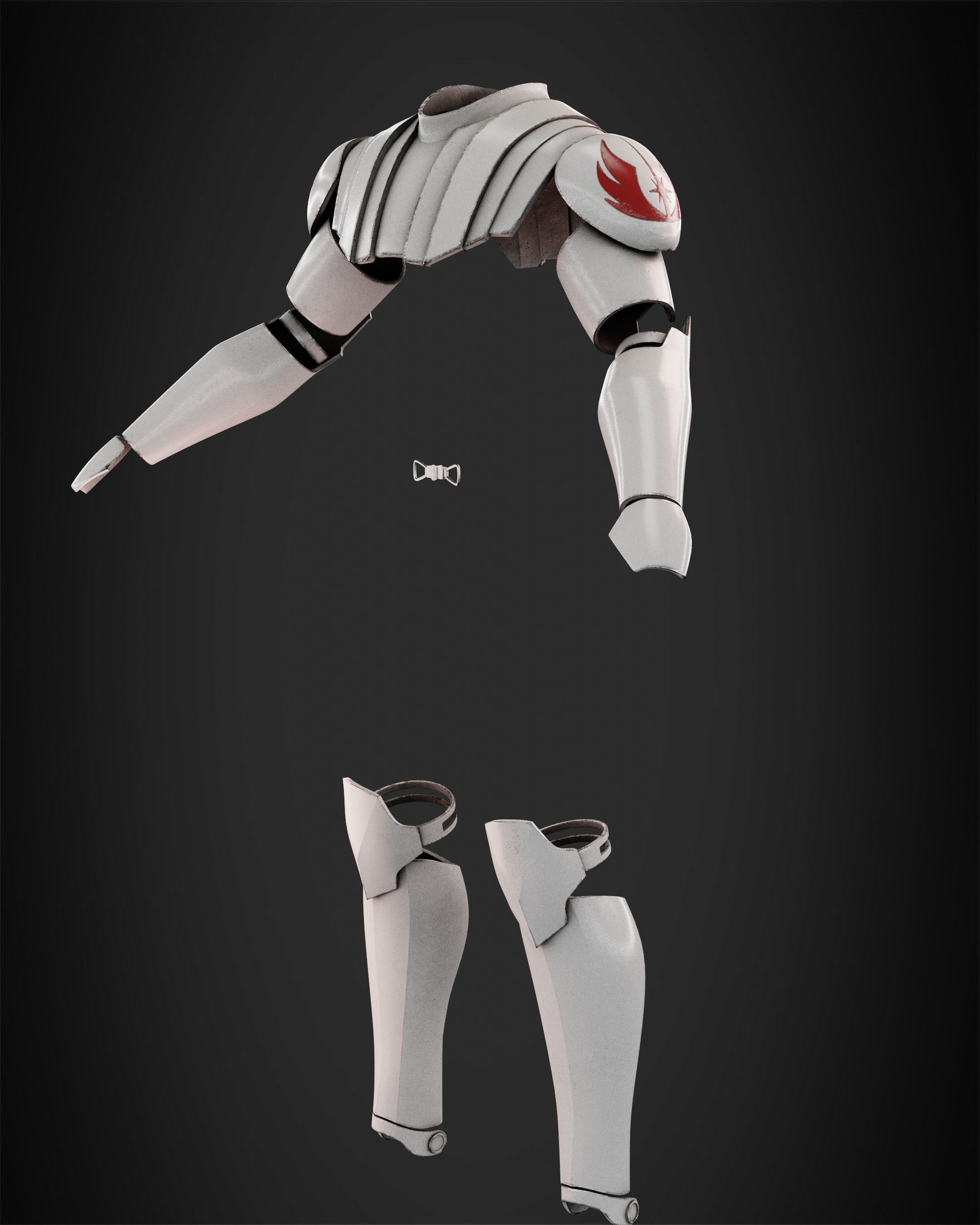 Obi Wan Kenobi Battle Armor for Cosplay 3D model 3D printable | CGTrader