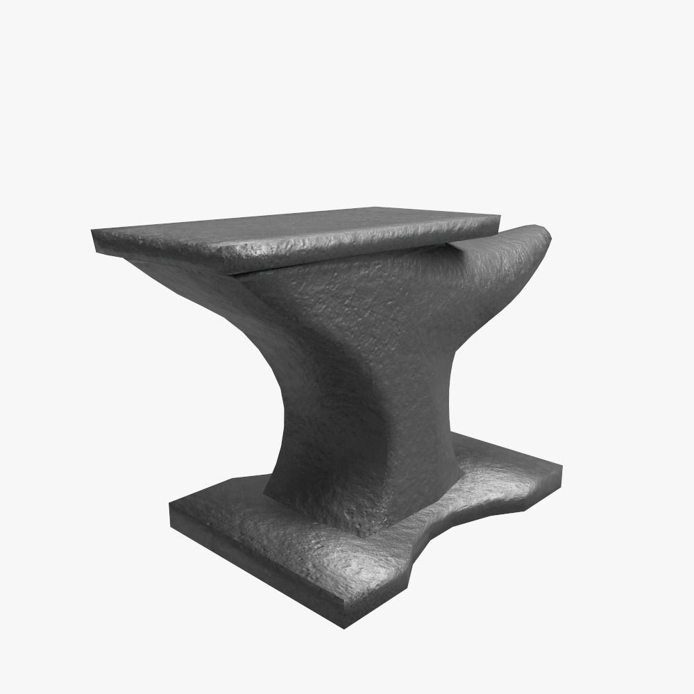 3D model Anvil - low poly VR / AR / low-poly | CGTrader