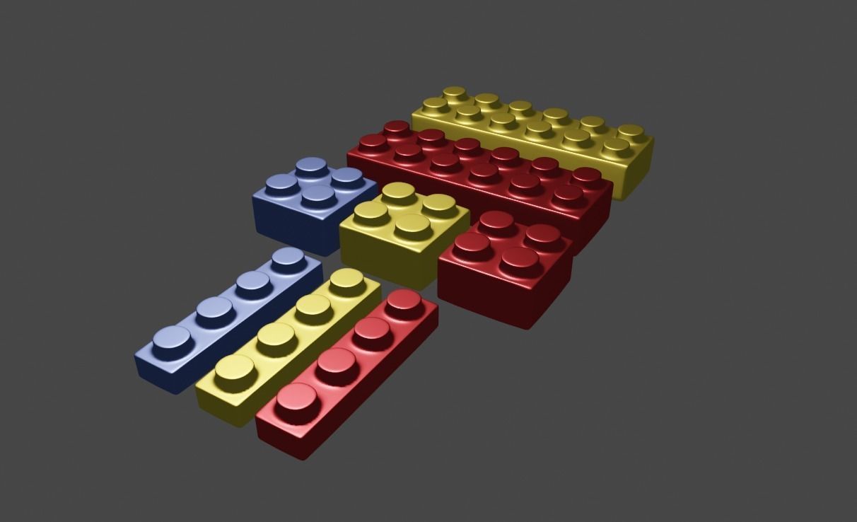 Lego pack free VR / AR / low-poly 3D model | CGTrader