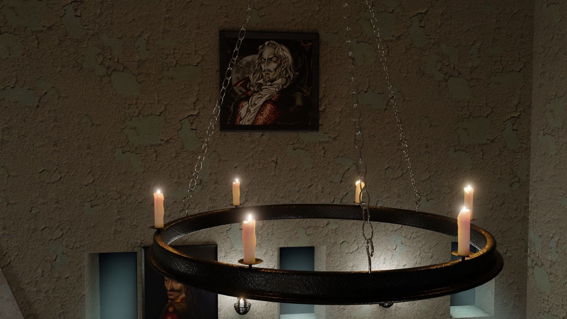 Vampire Castle room 3D model | CGTrader