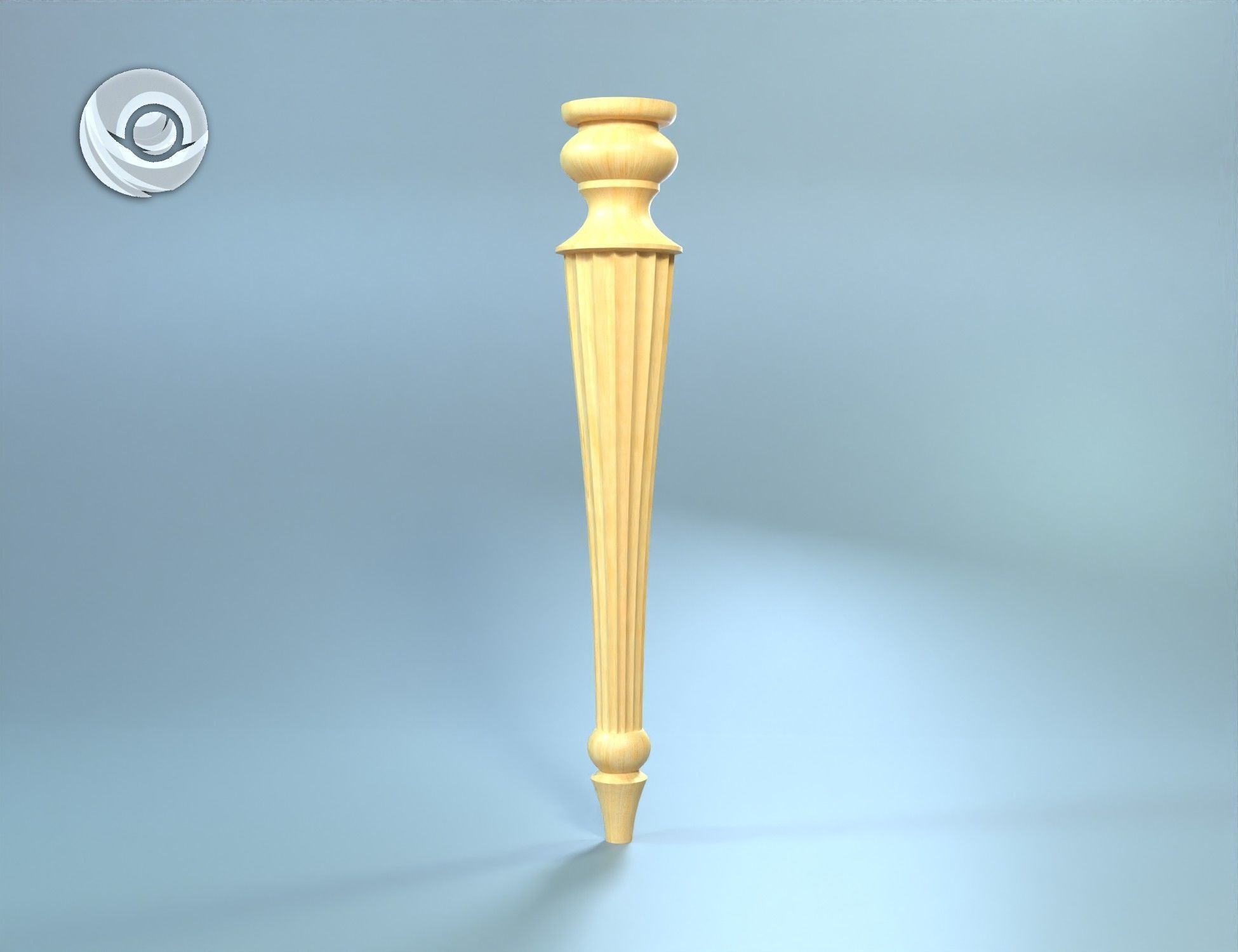 0609 Wooden table legs for custom coffee tables furniture legs 3D model ...