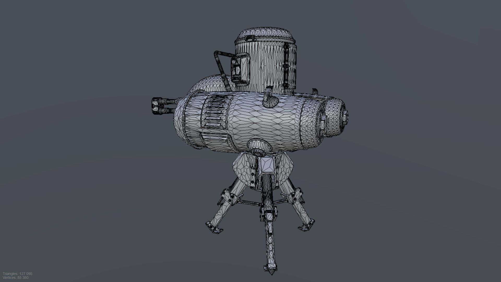 3D model FALLOUT TURRET SENTRY PBR VR / AR / low-poly | CGTrader