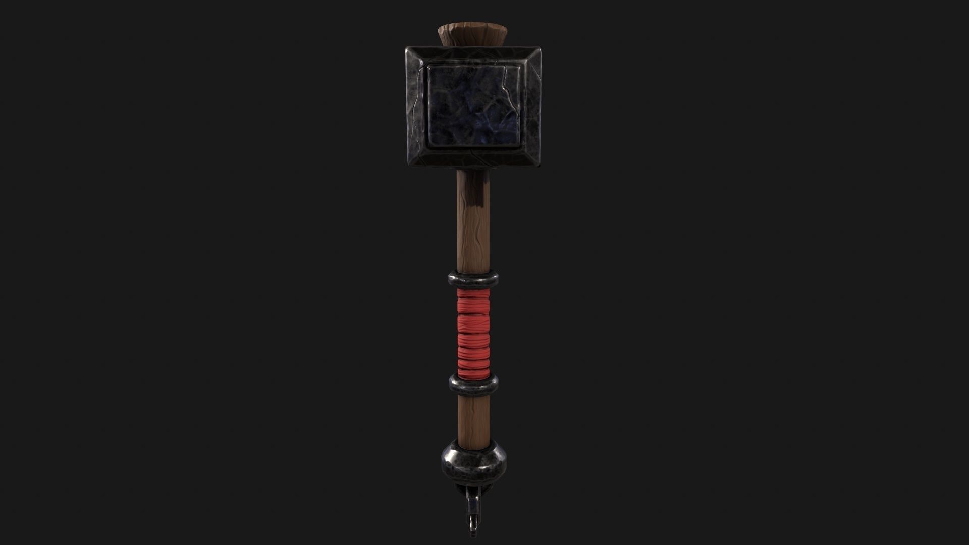 Stylized Hammer V2 PBR Modeling free VR / AR / low-poly 3D model | CGTrader