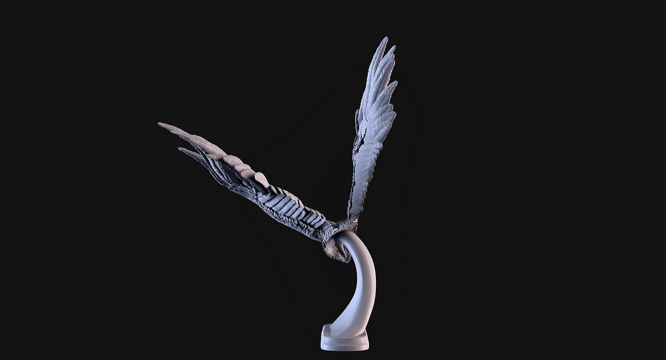 Eagle Flying 3D model 3D printable | CGTrader