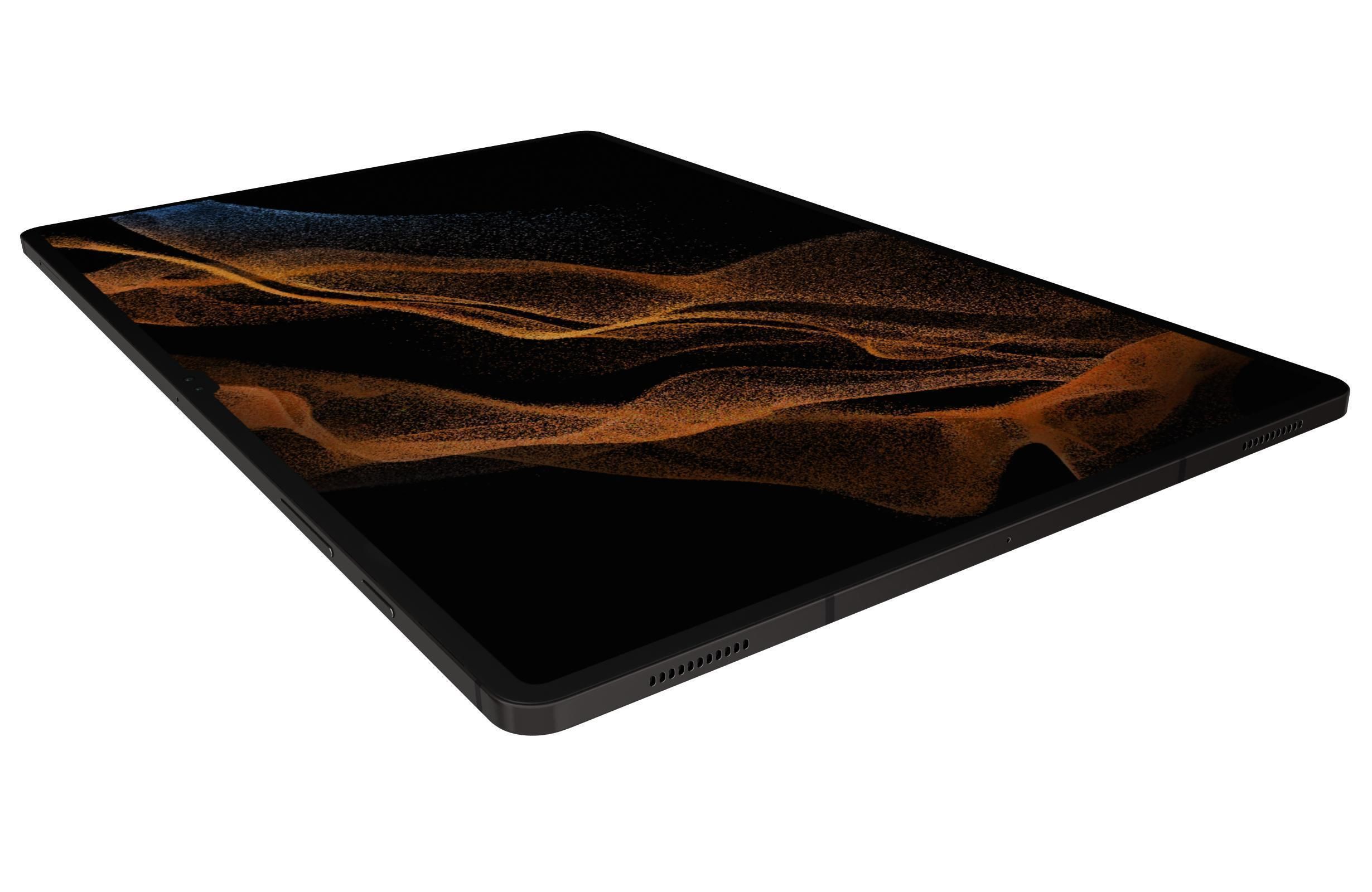 Samsung Galaxy Tab S8 Ultra Graphite Back 3D model | CGTrader