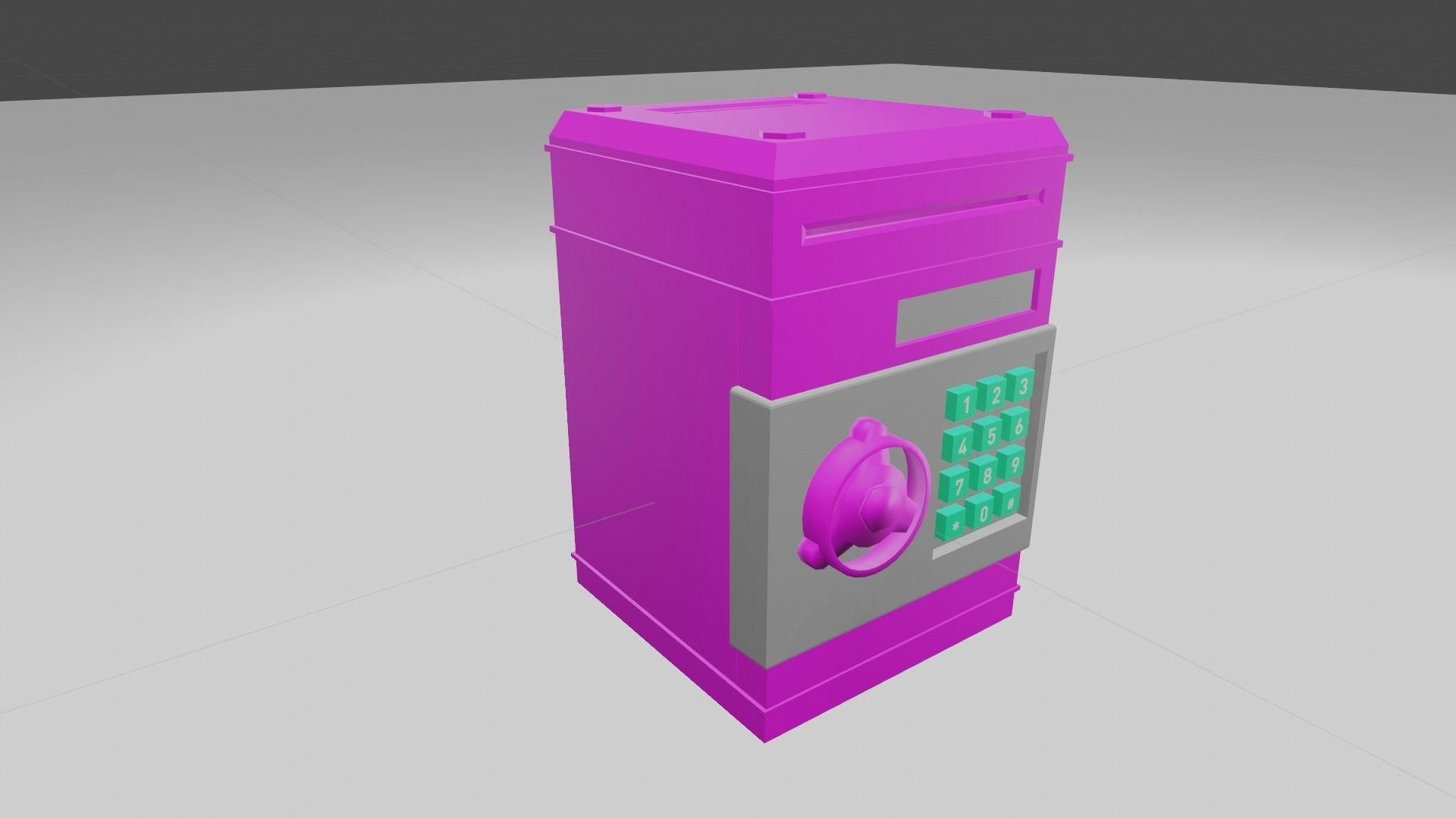 The Money Box 3D model | CGTrader