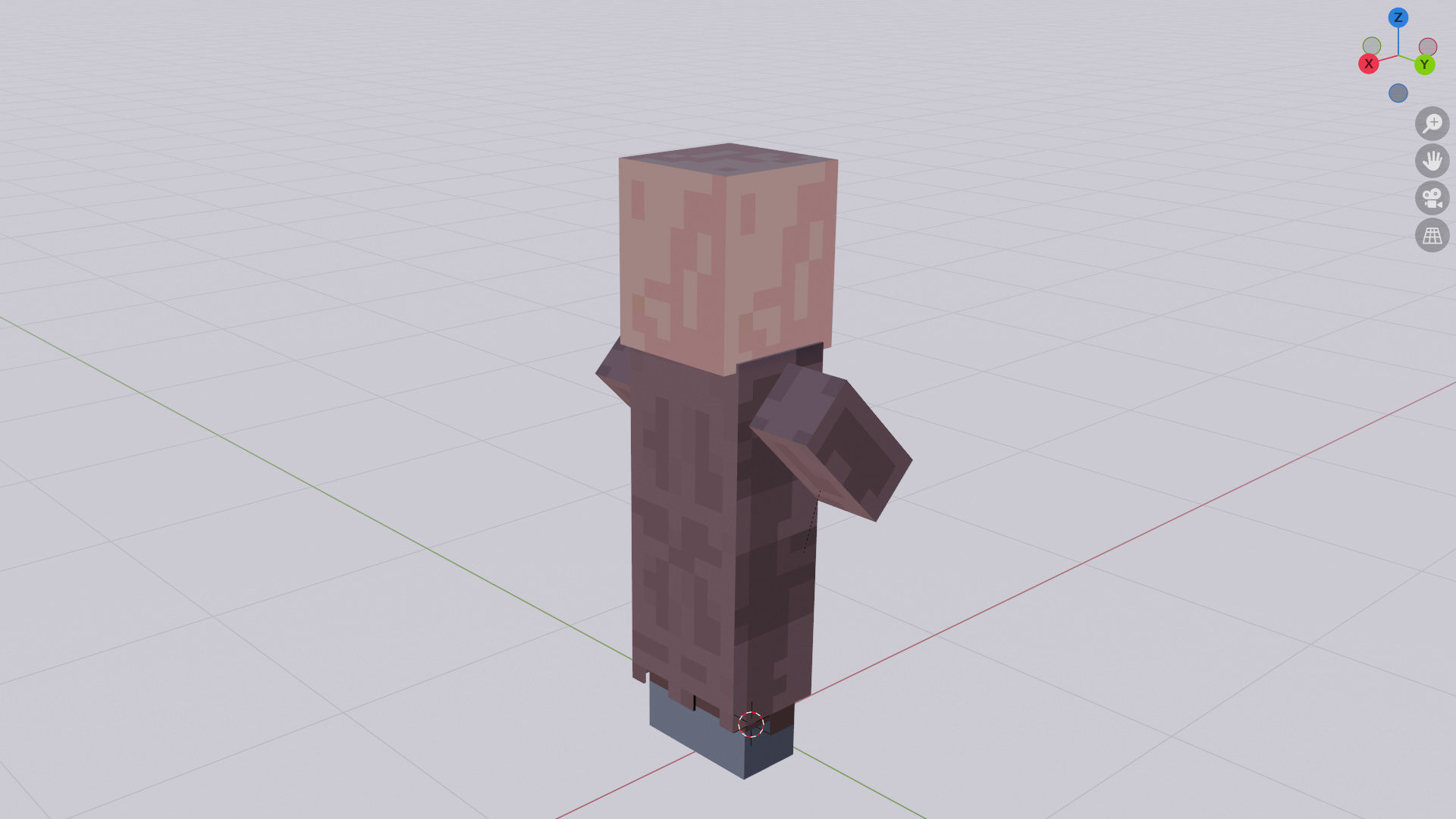 Minecraft Villager free VR / AR / low-poly 3D model rigged | CGTrader