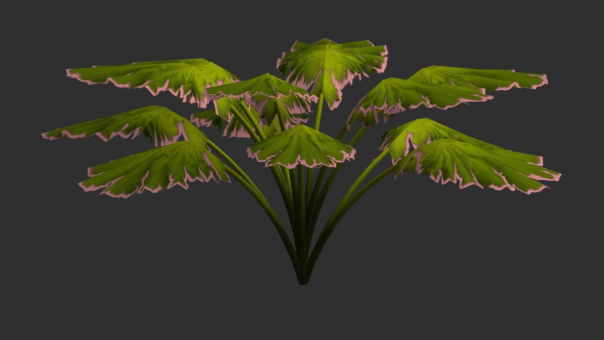 Alien Plant free VR / AR / low-poly 3D model | CGTrader