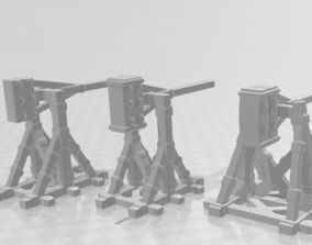 Mangonel 3D Printing Models | CGTrader