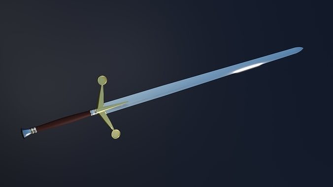 Claymore sword 3D model | CGTrader