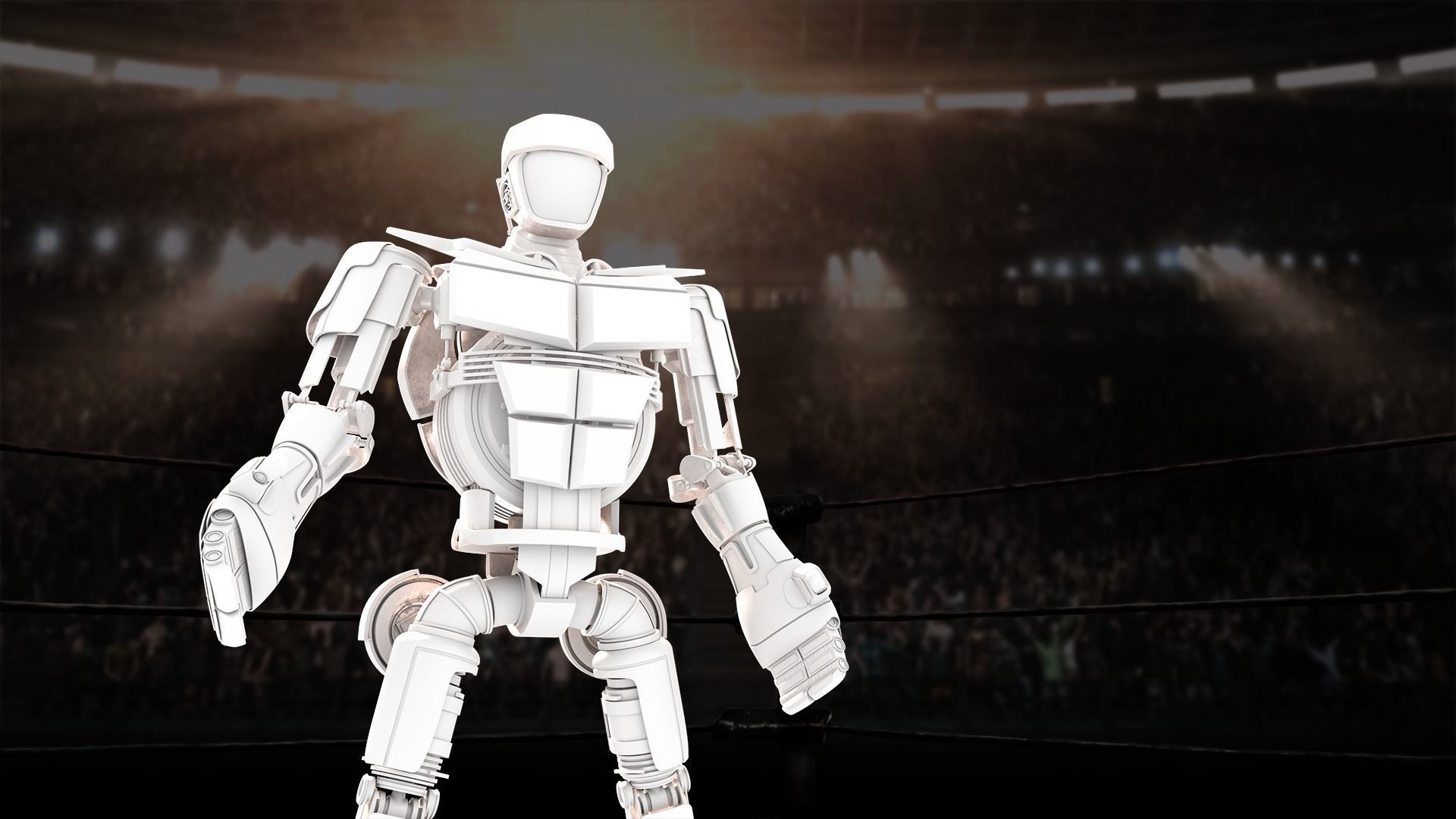 ATOM Robot 3D model rigged | CGTrader