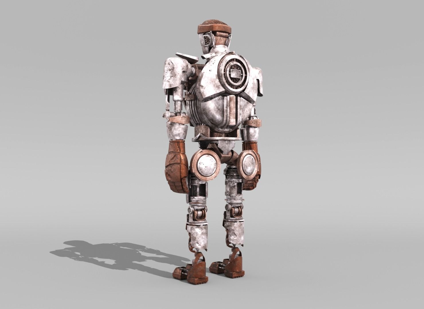 ATOM Robot 3D model rigged | CGTrader
