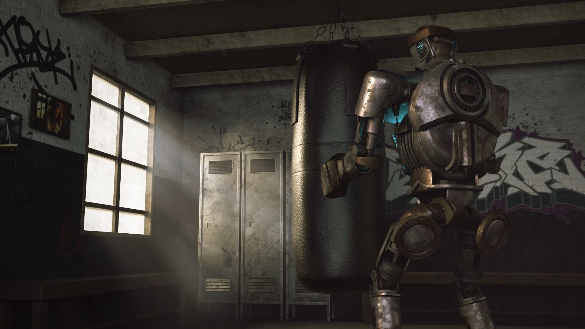 ATOM Robot 3D model rigged | CGTrader