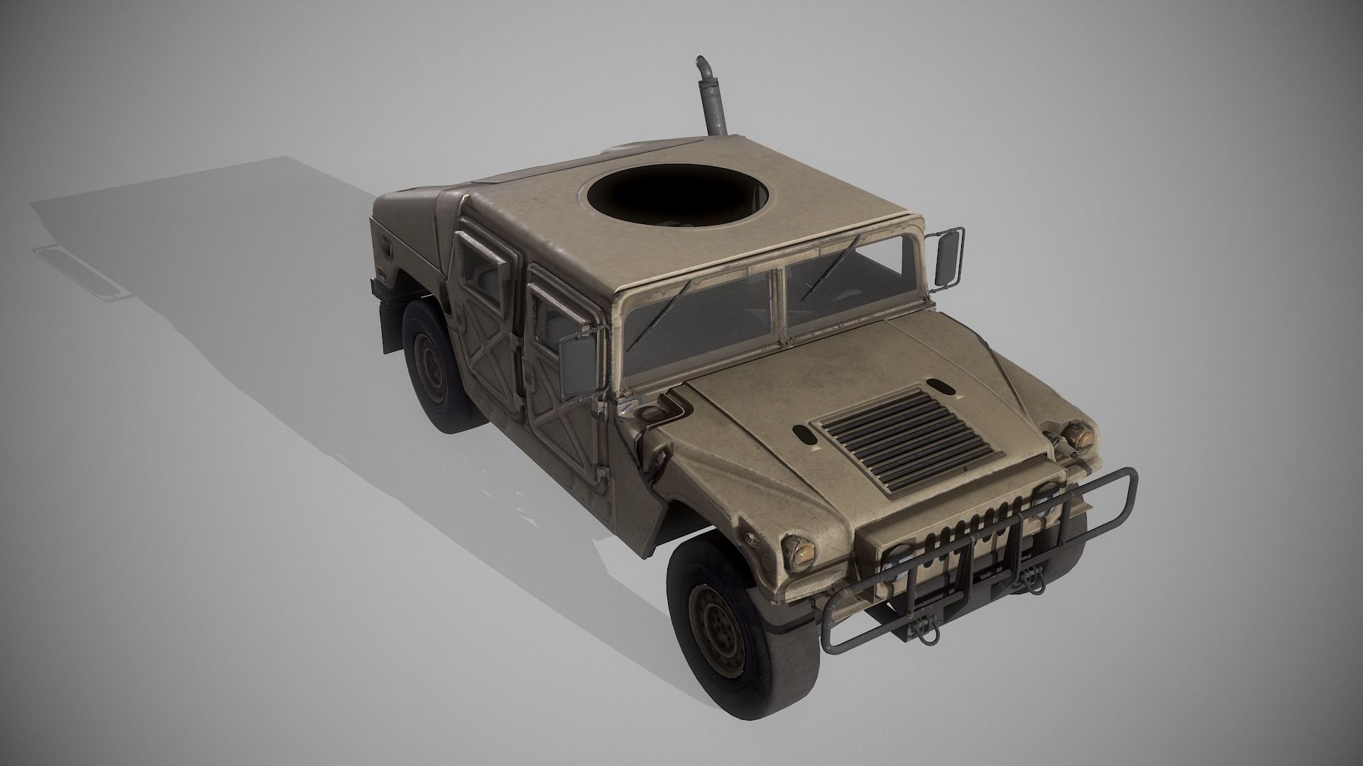 3D model Humvee 3D LowPoly Game Model VR / AR / low-poly | CGTrader