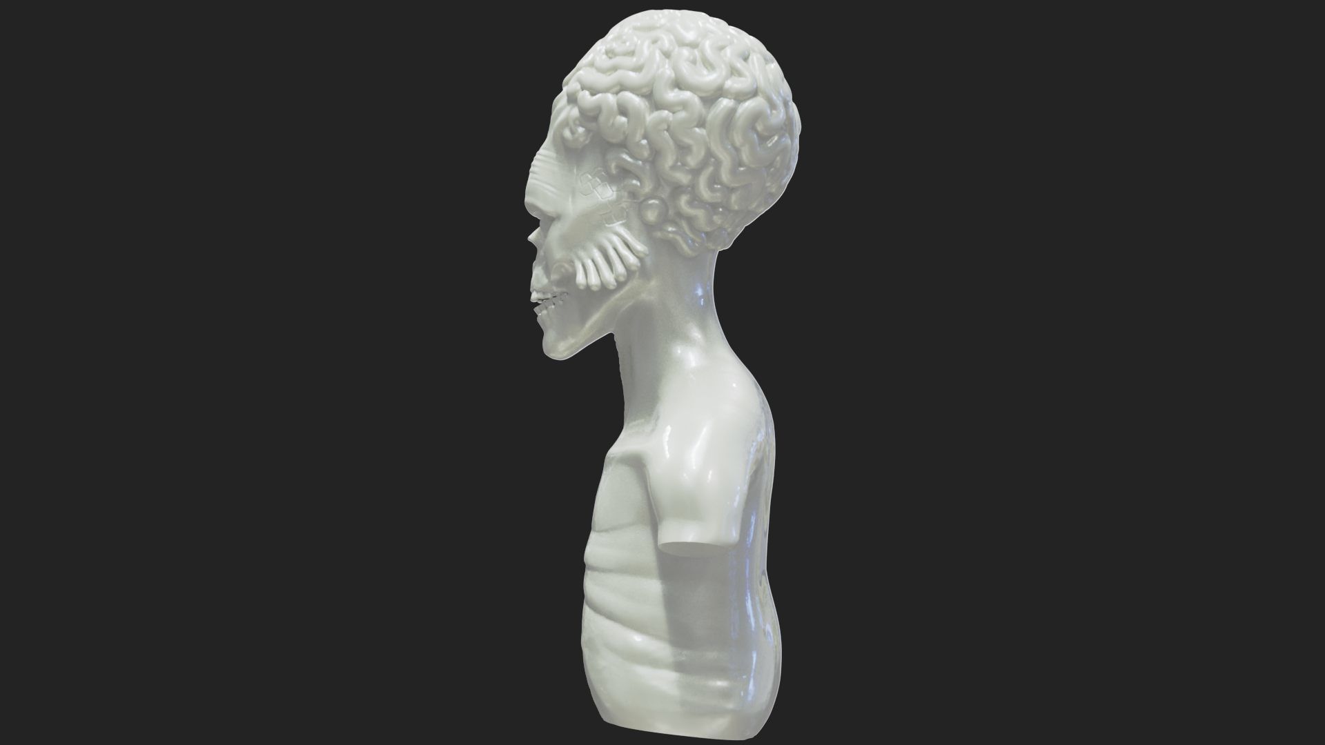 Mars Attacks martian 3D model 3D printable | CGTrader