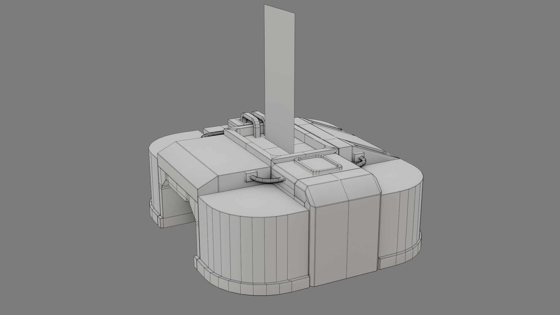 3D model Sci-Fi Control Panel - Game Ready - PBR VR / AR / low-poly ...