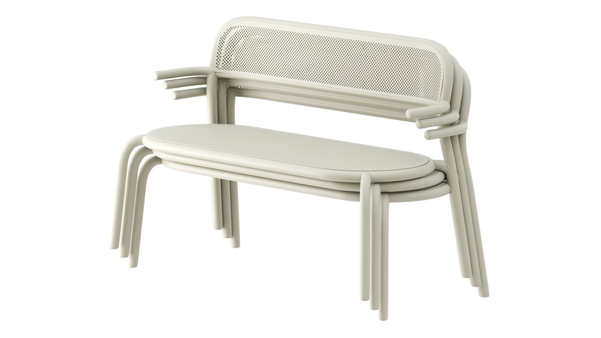 Fatboy toni bankski bench 3D model | CGTrader